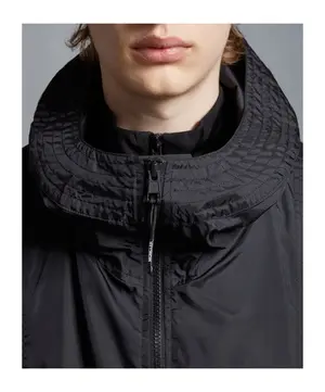 Moncler Packable Parka With Floral Embellishments