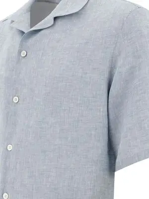Brunello Cucinelli Short-sleeved Button-up Shirt