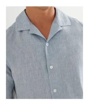 Brunello Cucinelli Short-sleeved Button-up Shirt