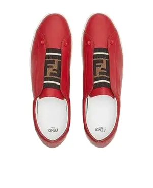 Fendi Ff Logo Casual Sneakers