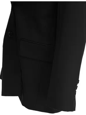TOTEME Single-breasted Long-sleeved Blazer - Black