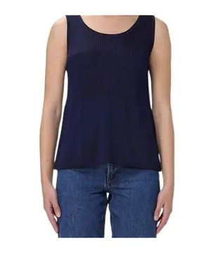 A.p.c. Sleeveless Ribbed Knit Top