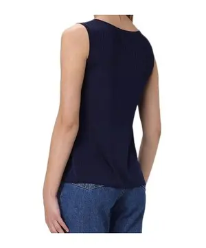 A.p.c. Sleeveless Ribbed Knit Top