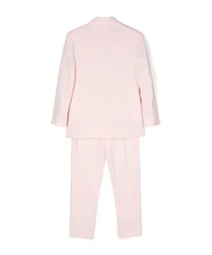 Stella McCartney Long-sleeved Coat And Straight Trouser Set