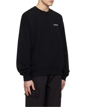 Off-White Arrow Skate Crewneck Sweatshirt