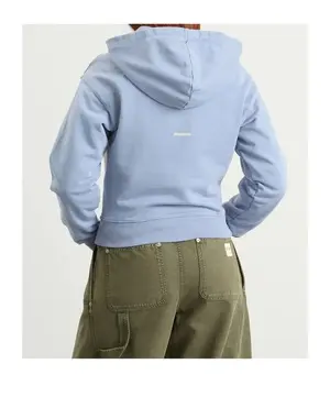 J.W.ANDERSON Organic Cotton Hoodie With Tie Detail