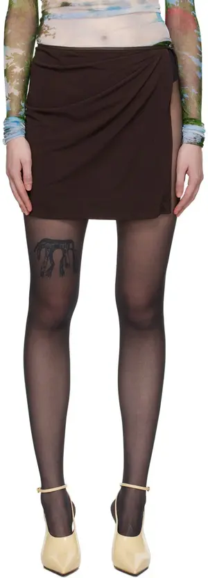Christopher Esber Wrapped Mini Skirt