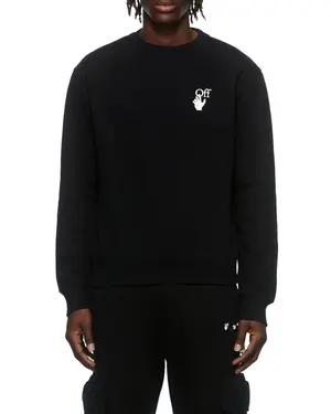 Off-White Caravaggio Print Crewneck Sweatshirt
