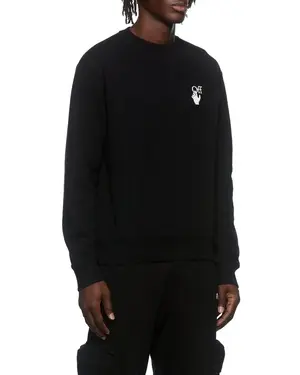Off-White Caravaggio Print Crewneck Sweatshirt