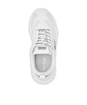 Philipp Plein Round Toe Lace Up Sneakers