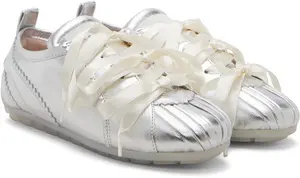 Simone Rocha Ballerina Grip Low-top Sneakers - Silver