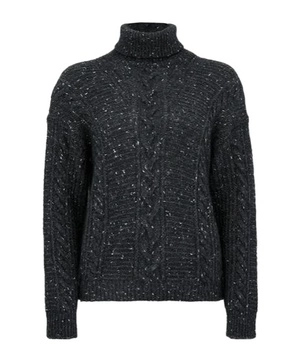 Max Mara Cable-knit Roll-neck Sweater - No