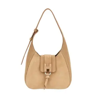 Hogan Trend Mini Hobo Bag - Beige
