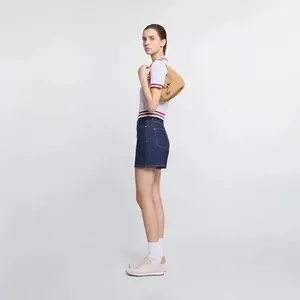 Hogan Trend Mini Hobo Bag - Beige
