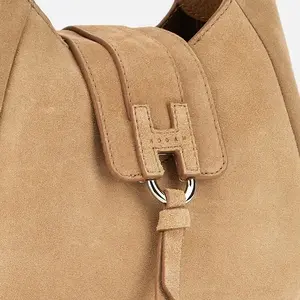 Hogan Trend Mini Hobo Bag - Beige