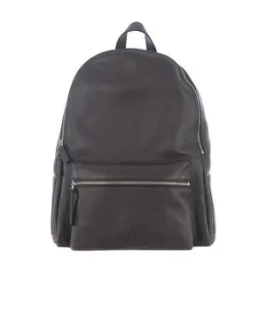 ORTIGNI Micron Logo Lettering Backpack - Black