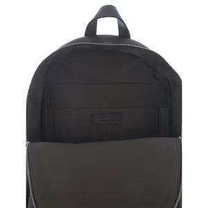 Orciani Micron Logo Lettering Backpack - Black