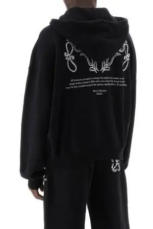 Off-White Bandana Drawstring Hoodie