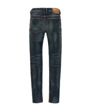DIESEL® 1979 Sleenker Skinny Distressed Jeans - Black