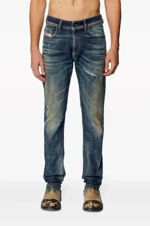 DIESEL® 1979 Sleenker Skinny Distressed Jeans - Black