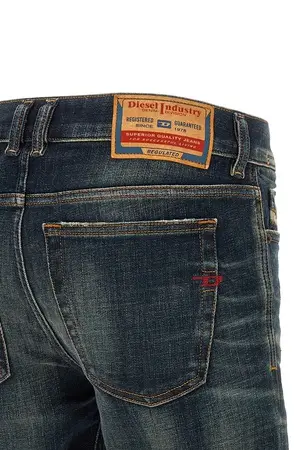 DIESEL® 1979 Sleenker Skinny Distressed Jeans - Black