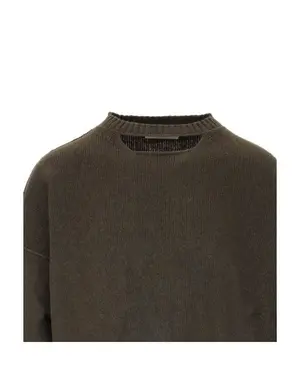 AMBUSH Cut-out Detailed Sweater - Black