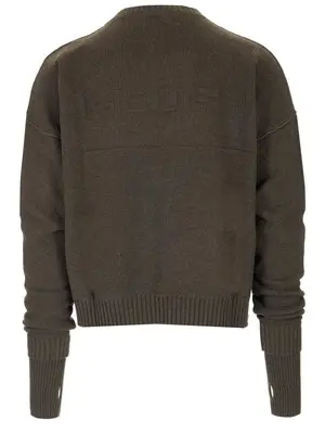 AMBUSH Cut-out Detailed Sweater - Black