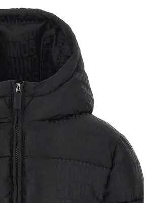 Moschino Jacquard Hooded Jacket