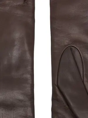 Max Mara Long Leather Gloves