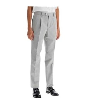 Brunello Cucinelli Pressed Crease Tapered Leg Trousers