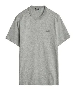 Zegna Logo-detail T-shirt