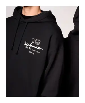 Y3 Graphic-print Hoodie