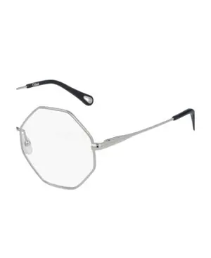 Chloé Geometric Frame Eyeglasses - White