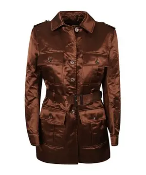 TOM FORD Lustrous Duchesse Safari Jacket