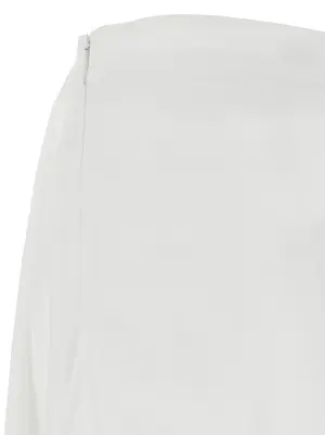 Brunello Cucinelli Draped Bubble-hem Skirt