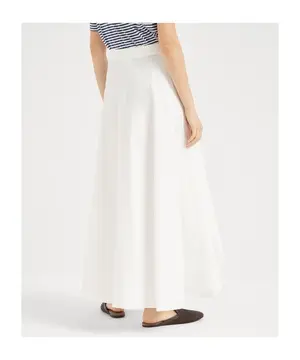 Brunello Cucinelli Draped Bubble-hem Skirt
