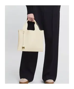 Hogan H01r Small Tote Bag - Ivory
