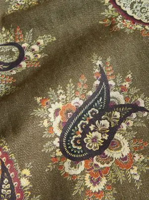Etro Paisley Denim Overshirt