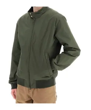 Barbour Zip-up Bomber Jacket - Green