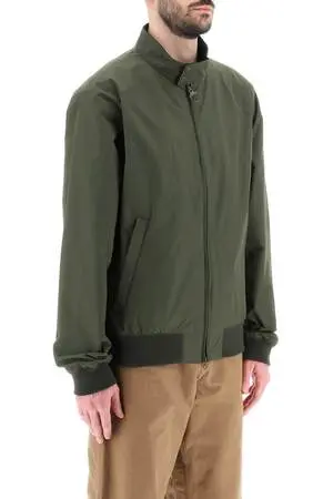 Barbour Zip-up Bomber Jacket - Green