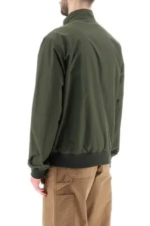 Barbour Zip-up Bomber Jacket - Green