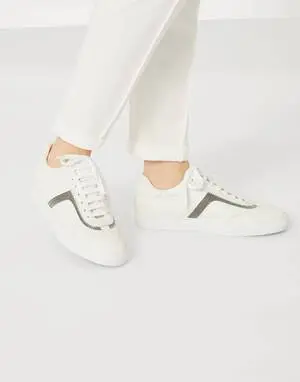 Brunello Cucinelli Lace-up Sneakers With Perforated Details