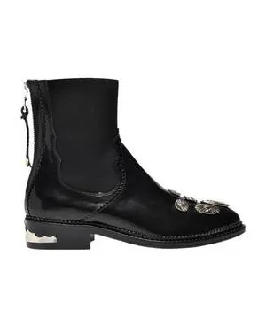 Toga Chelsea Boots With Embellished Detailing