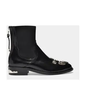 Toga Chelsea Boots With Embellished Detailing