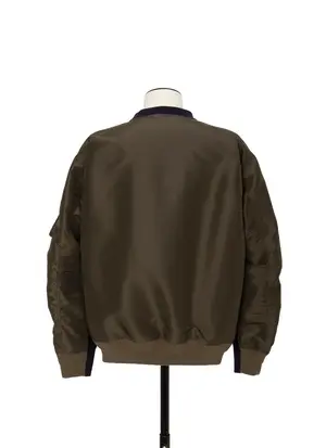 Sacai Crewneck Sweatshirt With Paneled Design