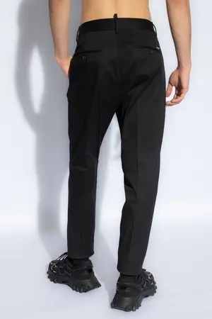 Dsquared2 Pleated Front Tapered Trousers