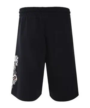 Off-White Graphic Print Dragon Shorts