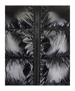 Herno Glove Detailed Down Jacket With Logo