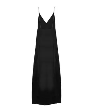 Khaite The Nonya V-neck Sleeveless Maxi Dress
