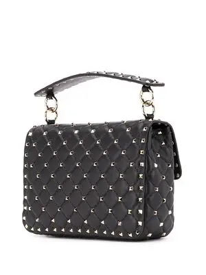 Valentino Garavani Small Rockstud Spike Shoulder Bag - Black